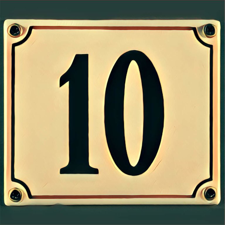 Zahl 10 - Traum-Deutung